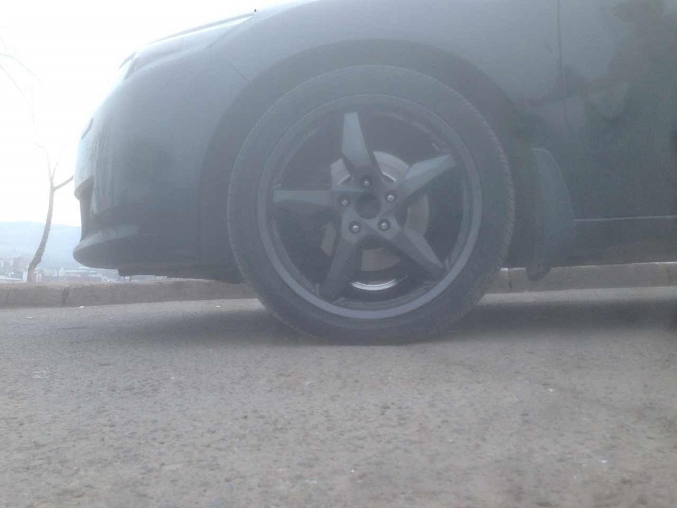 Dotz touge graphite R19 — Honda Accord (8G), 2 л., 2009 года | стайлинг ...