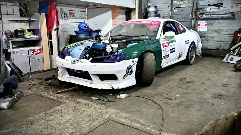 Mona Lisa come back! — Nissan Silvia (S15), 3 л, 1999 года | тюнинг ...