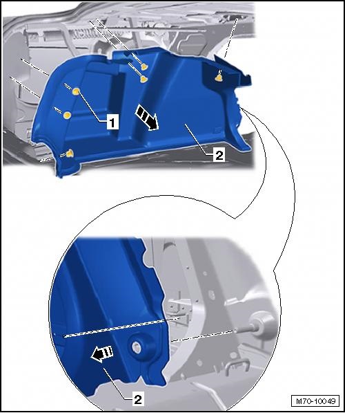 Снятие и установка облицовки багажного отсека Джетта 6 — DRIVE2