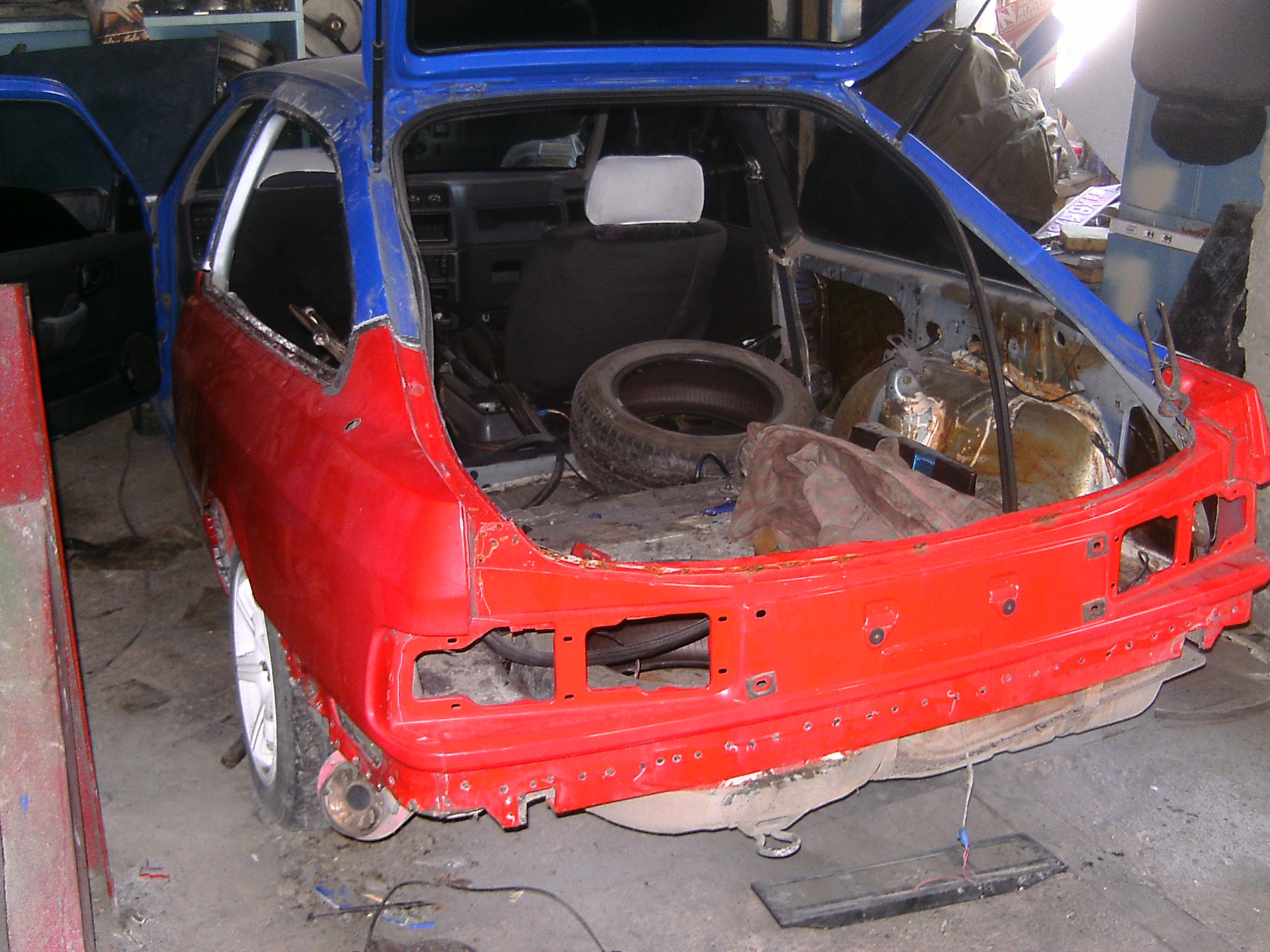 примерили новый металл) — Ford Sierra, 2 л, 1983 года | кузовной ремонт ...