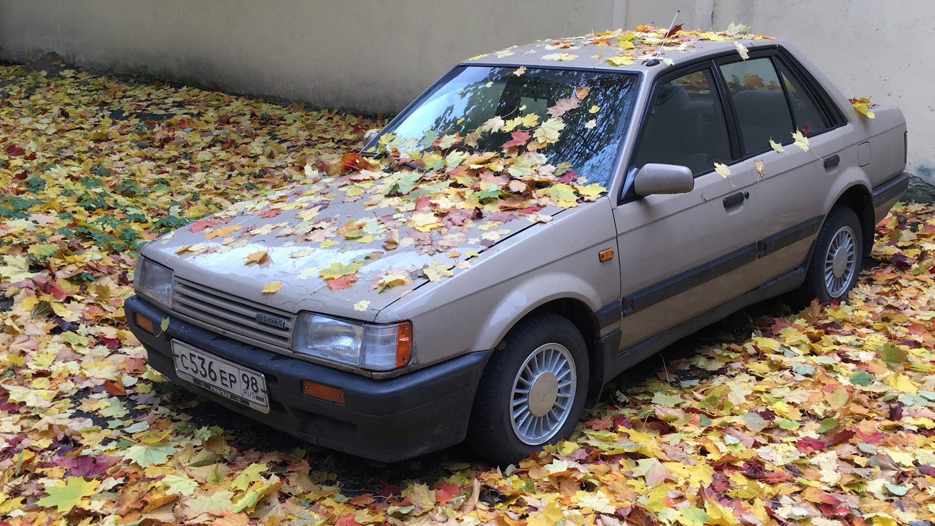 Mazda 323 III 1.6 бензиновый 1988 | III (BF) Бежевая на DRIVE2