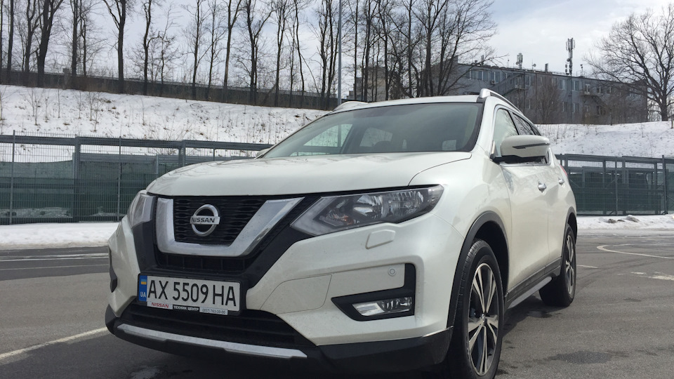 Бронепленка, защита радиатора — Nissan X-Trail III (t32), 2,5 л, 2017 ...