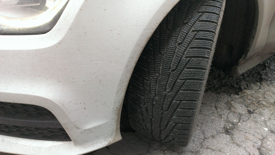 Уже переобулся… — Audi A7 Sportback 1g 3 л 2012 года шины Drive2
