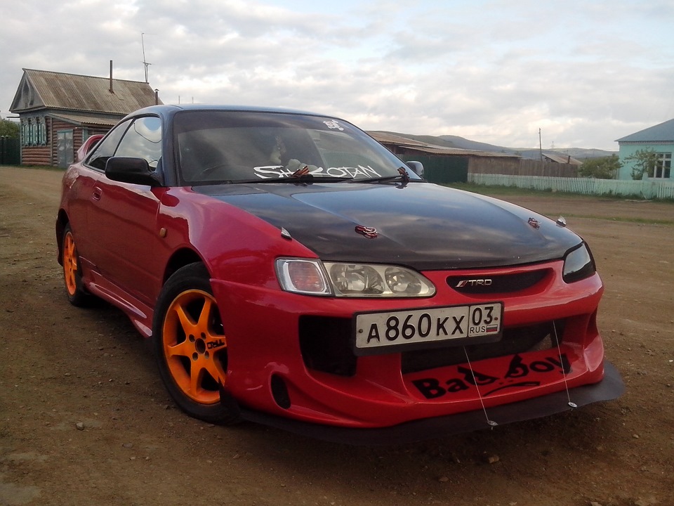 Вот мой новый видок) — Toyota Corolla Levin (AE110/111), 2 л, 1998 года ...