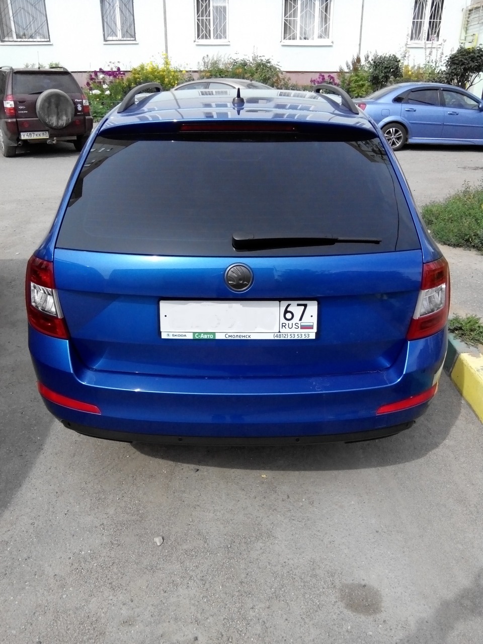 Запись № 21, Black design package + No name STYLE + тизер — Skoda Octavia Combi A7 Mk3, 1,8 л ...