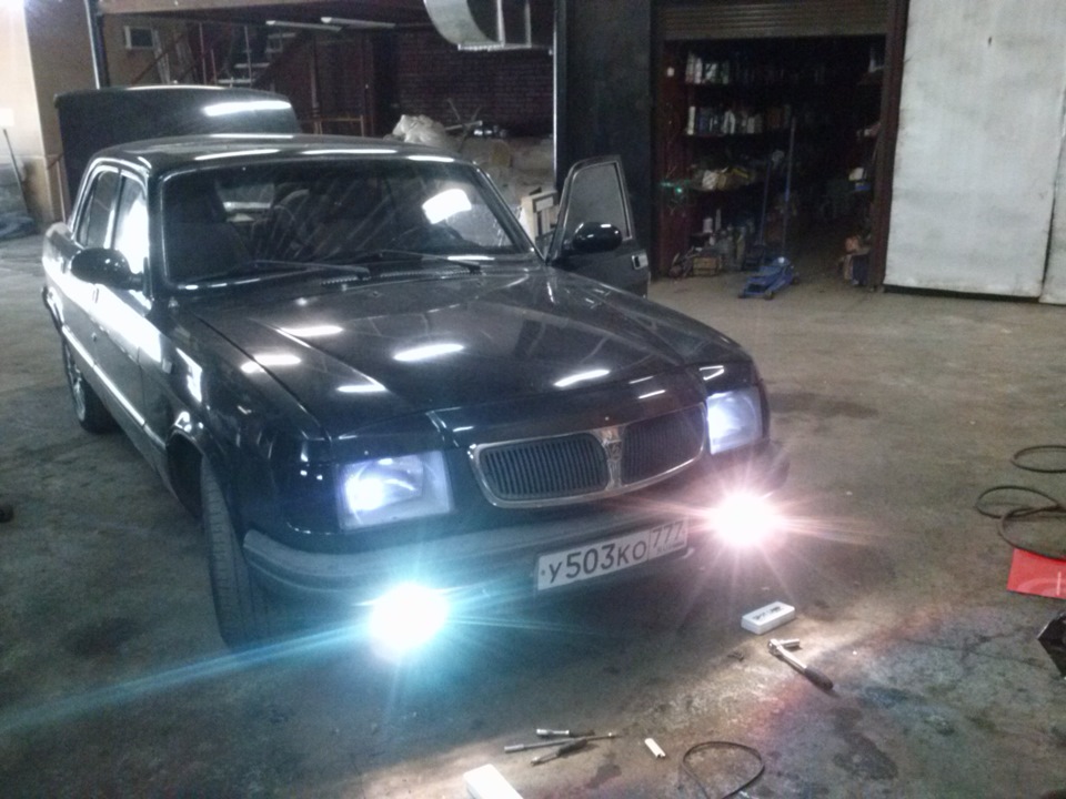 Противотуманки — ГАЗ 3110, 2,4 л, 1999 года | стайлинг | DRIVE2