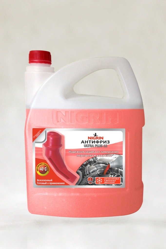 NIGRIN 75012 Антифриз Ultra Plus 12 (G12) — 4л. — NIGRIN на DRIVE2