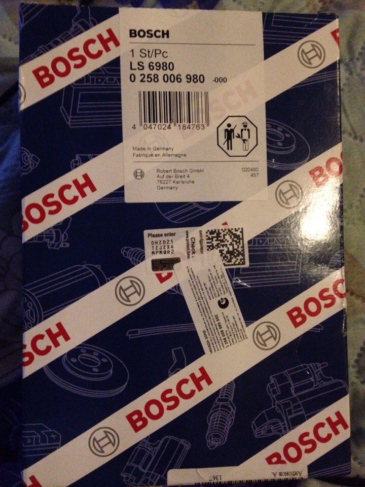 Датчик Лямбда Зонд — Skoda Fabia Mk1, 1,4 л, 2001 года | запчасти | DRIVE2