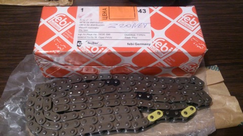 5636396 Цепь привода ГРМ /, Chevrolet, Saab 9-5 2.0/2.2/2.4 98~ OPEL ...