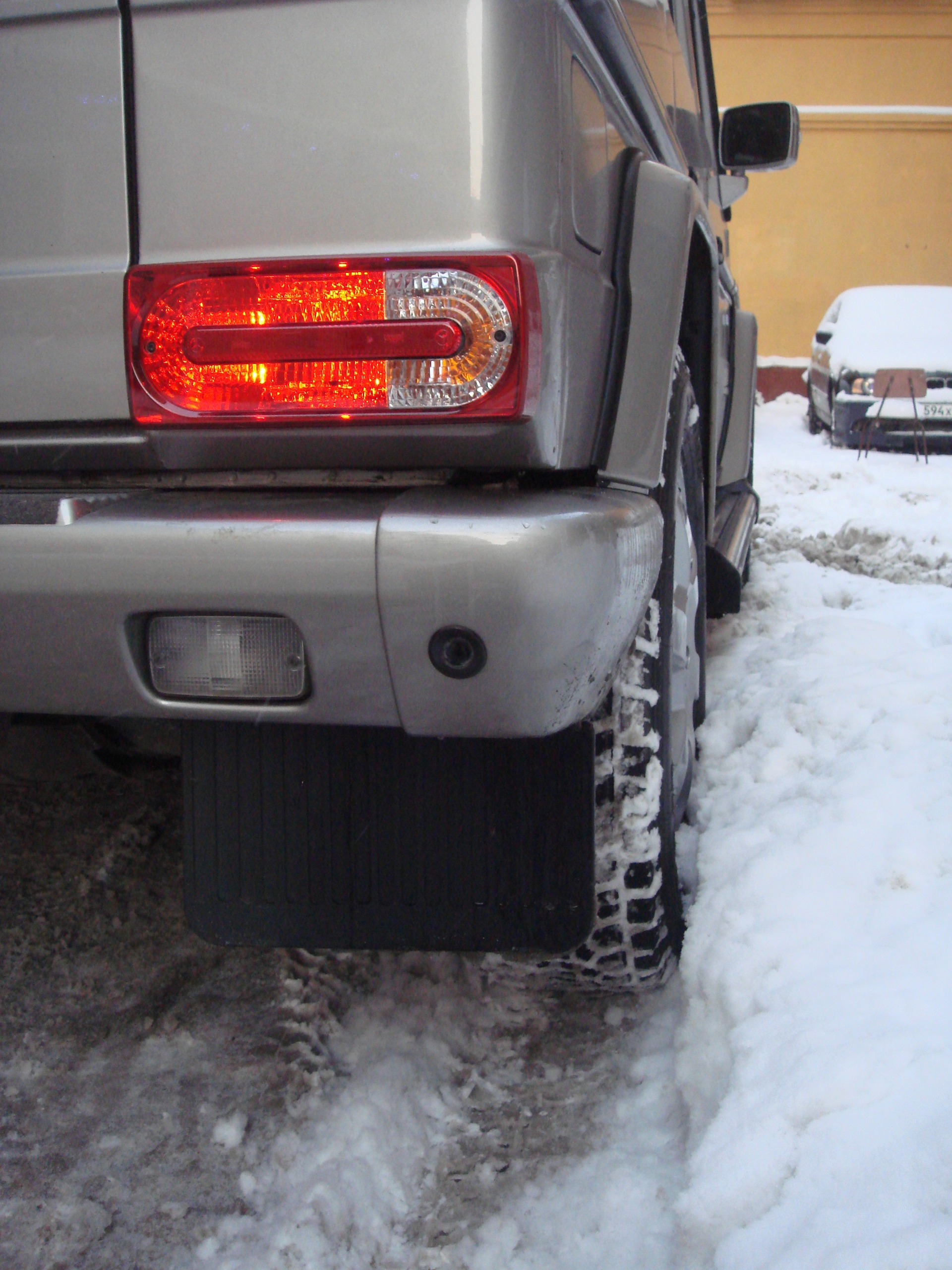 Рестаил задние фонари и передние противотуманки — Mercedes-Benz G-Class ...