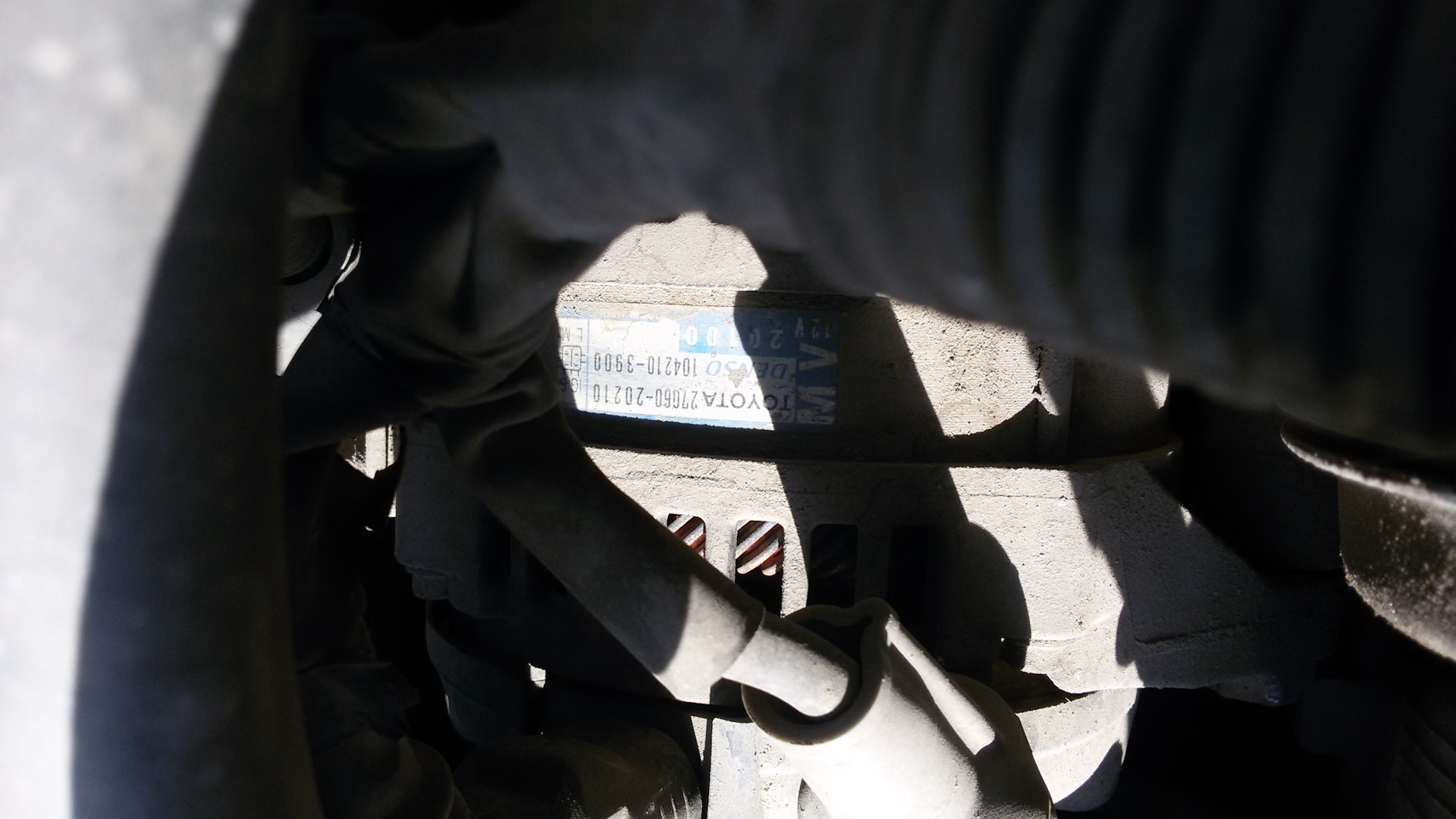 Ремонт генератора и замена шруса — Toyota Camry (XV30), 3 л, 2004 года ...