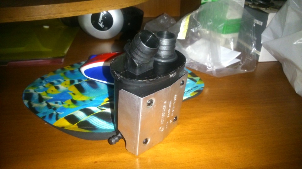 демпфер стабилизации холостого хода — Volkswagen Passat B3, 2,8 л, 1994 ...