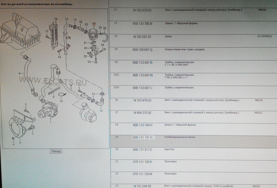 audi a4 b6 1.8t amb — шум треск на прогревочных оборотах, менее чем ...