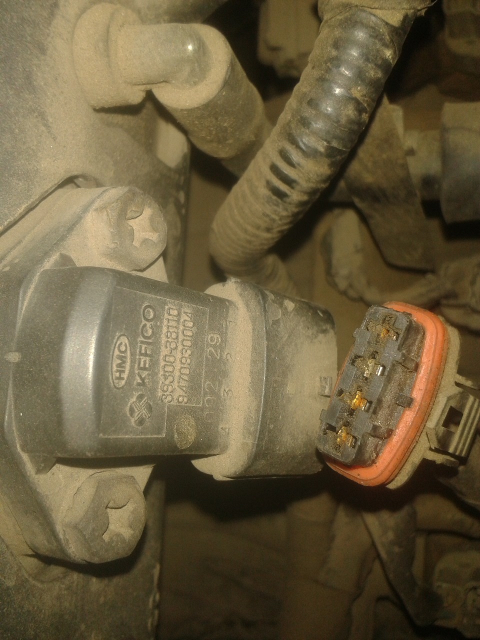 3930038110 Датчик расхода воздуха KIA HYUNDAI | Запчасти на DRIVE2