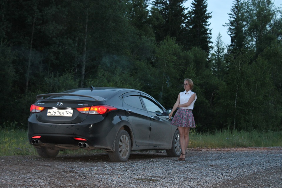 Вокруг забытых деревень — Hyundai Avante (5G), 1,6 л, 2011 года | покатушки | DRIVE2