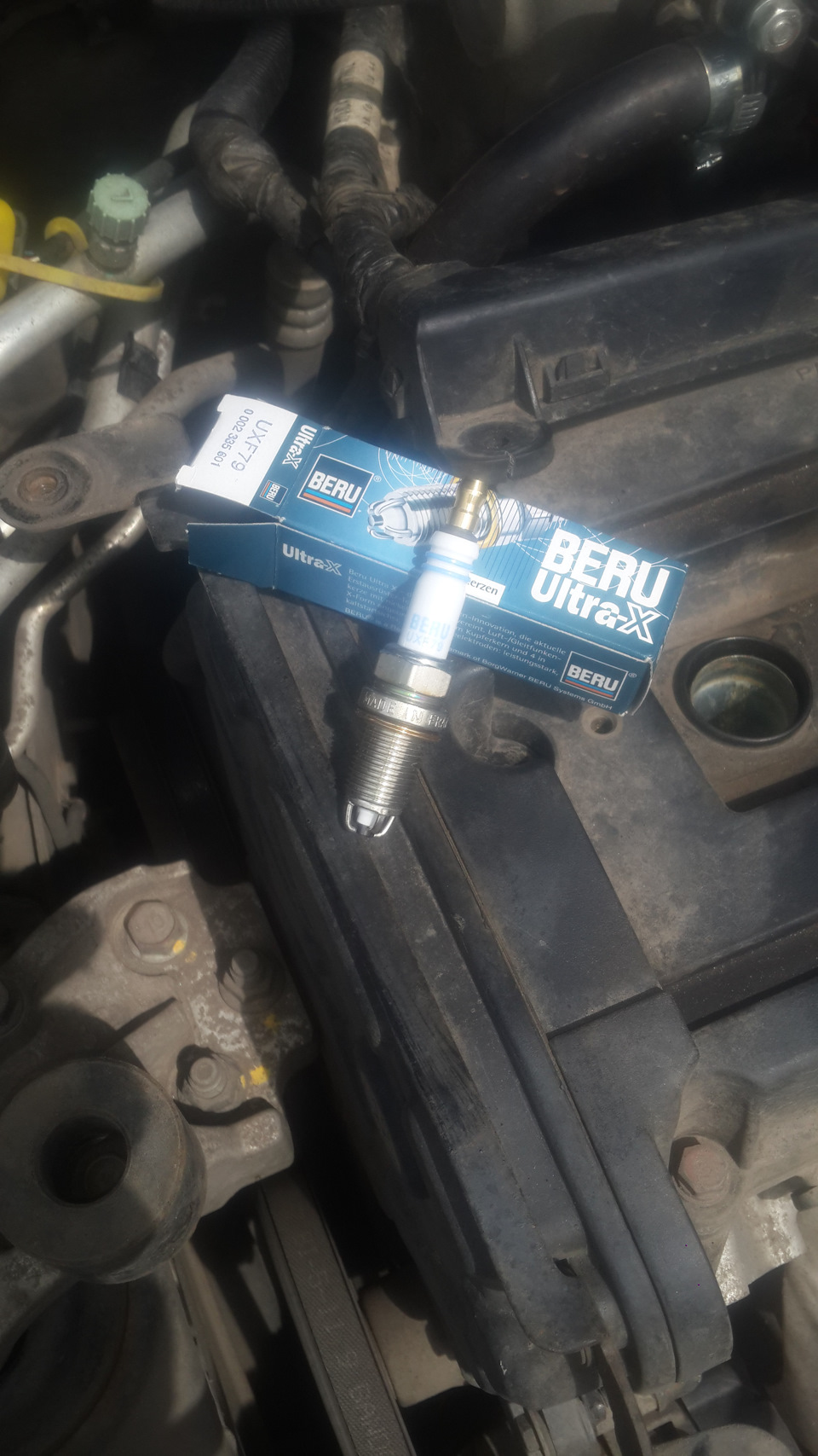 Свечи Beru больше не беру =))) — Hyundai Verna (MC), 1,4 л, 2008 года | расходники | DRIVE2