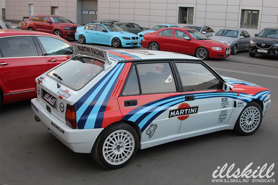 Lancia Delta HF Integrale "MARTINI Racing". — ILLSKILL на DRIVE2