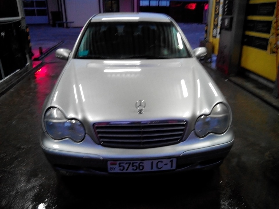 смыл соль наших дорог — Mercedes-Benz C-class (W203), 2,2 л, 2002 года | мойка | DRIVE2