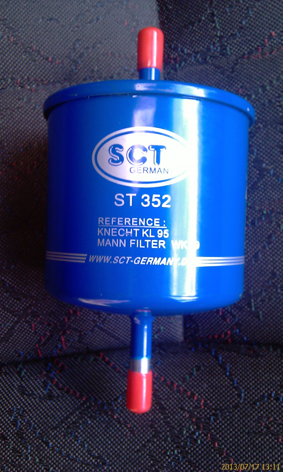 Фильтр топливный SCT ST 352 — Nissan Terrano I, 2,4 л, 1987 года | расходники | DRIVE2