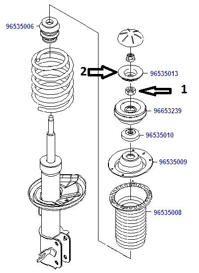 Избавляемся от бухания (картошки) в передней подвеске! — Chevrolet ...