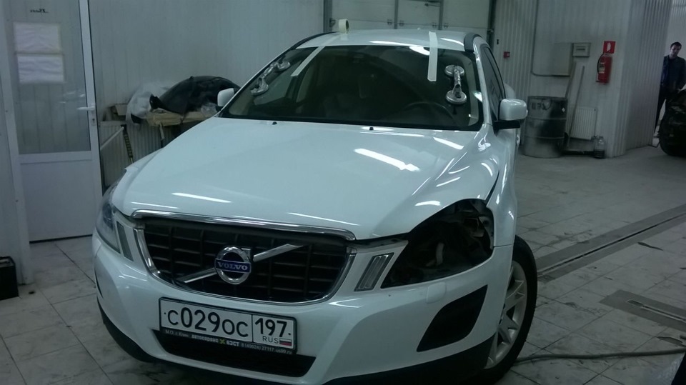 Спасибо что есть КАСКО — Volvo XC60 (1G), 2011 года | страхование | DRIVE2