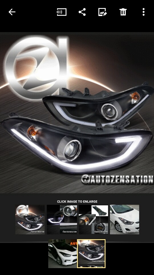 Коллекция фары элантра мд — Hyundai Elantra (5G), 1,8 л, 2013 года ...