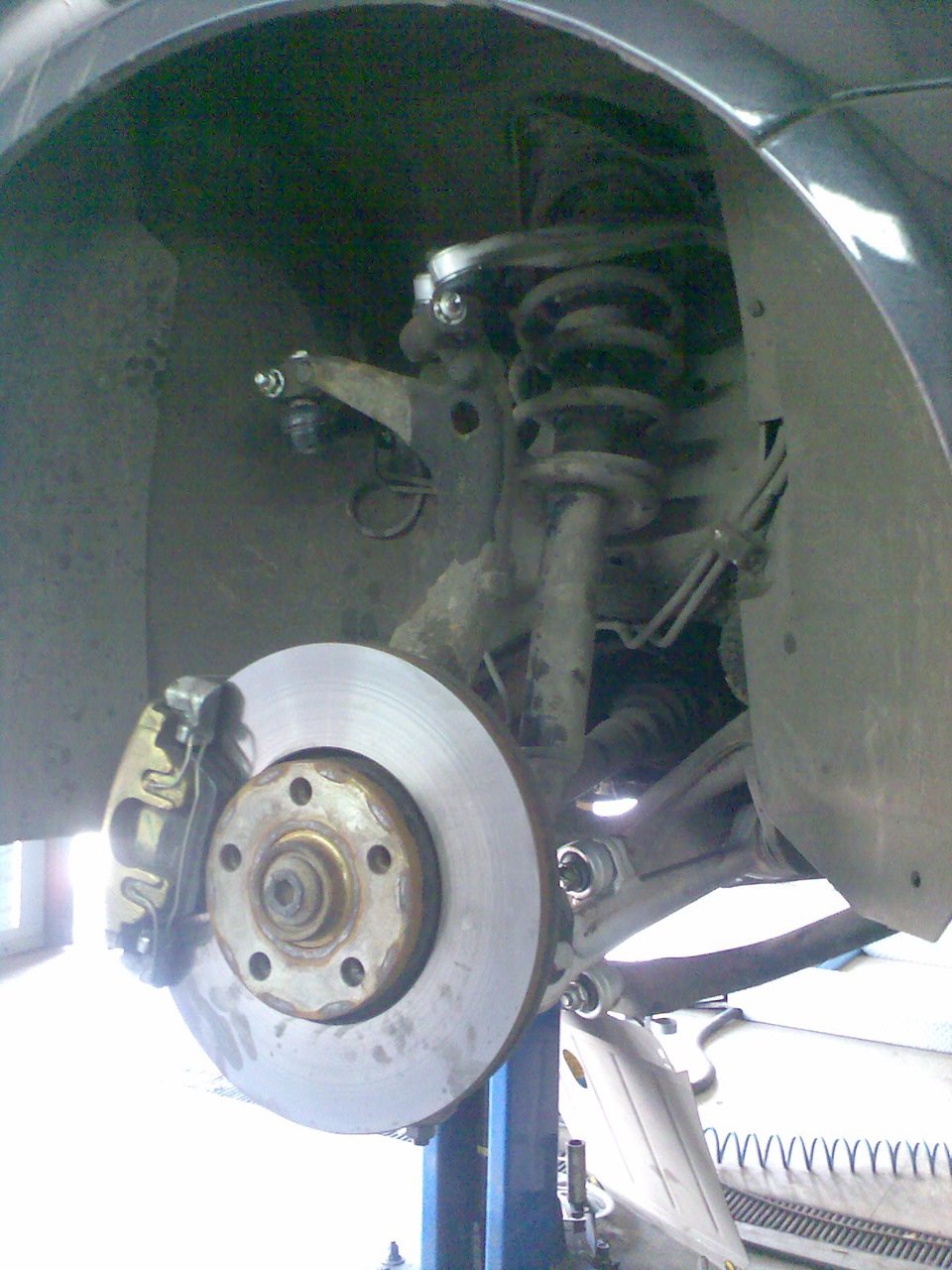 Замена передней подвески (8 рычагов) — Volkswagen Passat Variant (B5 ...