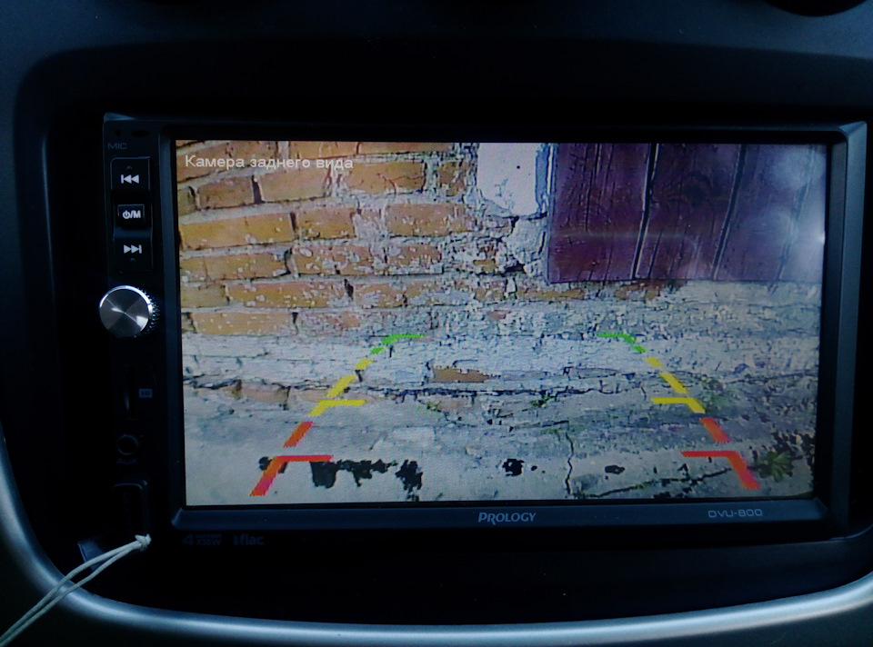 замена штатного ГУ на 2DIN prology dvu-800 + камера заднего вида, ну и саб конечно))) — Toyota ...