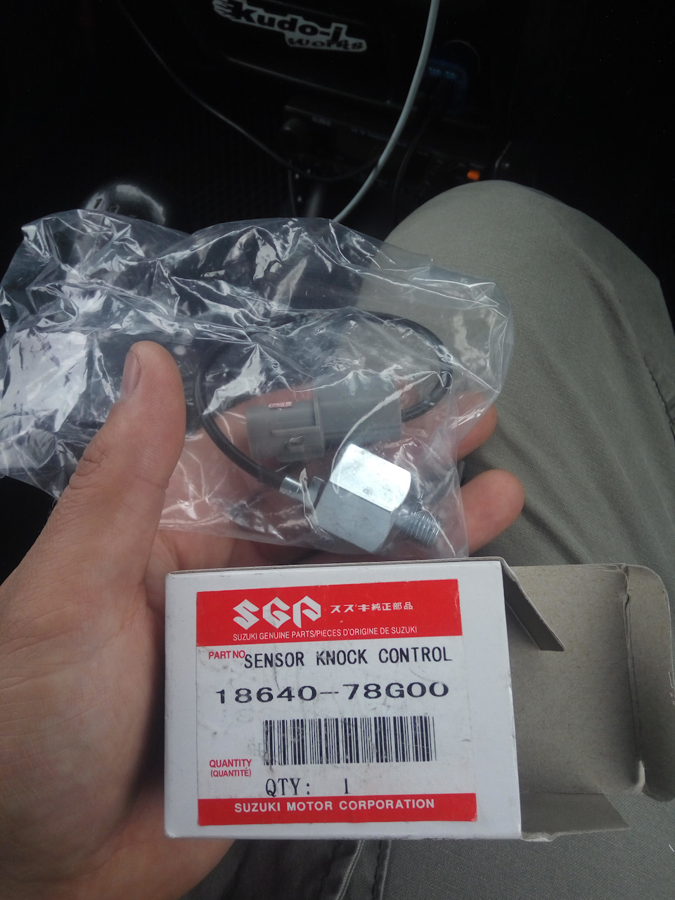 1864078G00 Датчик детонации OEM SUZUKI | Запчасти на DRIVE2
