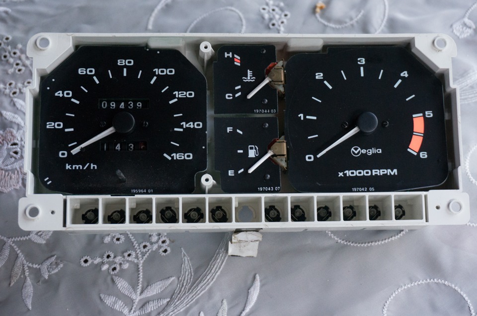 про тахометр — Asia Rocsta, 2,2 л, 1991 года | аксессуары | DRIVE2