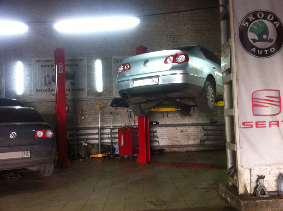 4. Треснул подрамник — Volkswagen Passat B6, 2 л, 2006 года | визит на ...