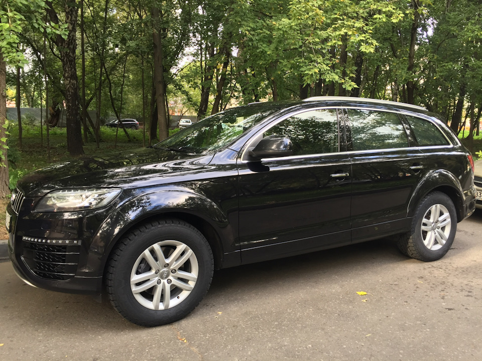 Вседорожная резина на Nokian Rotiiva AT 265/60 R18 — Audi Q7 (1G), 3 л ...