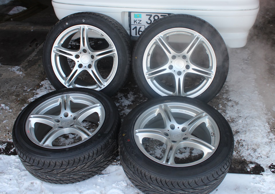 16 SSR Integral-GT1 R17 — Toyota Mark II (100), 2 л, 1997 года ...