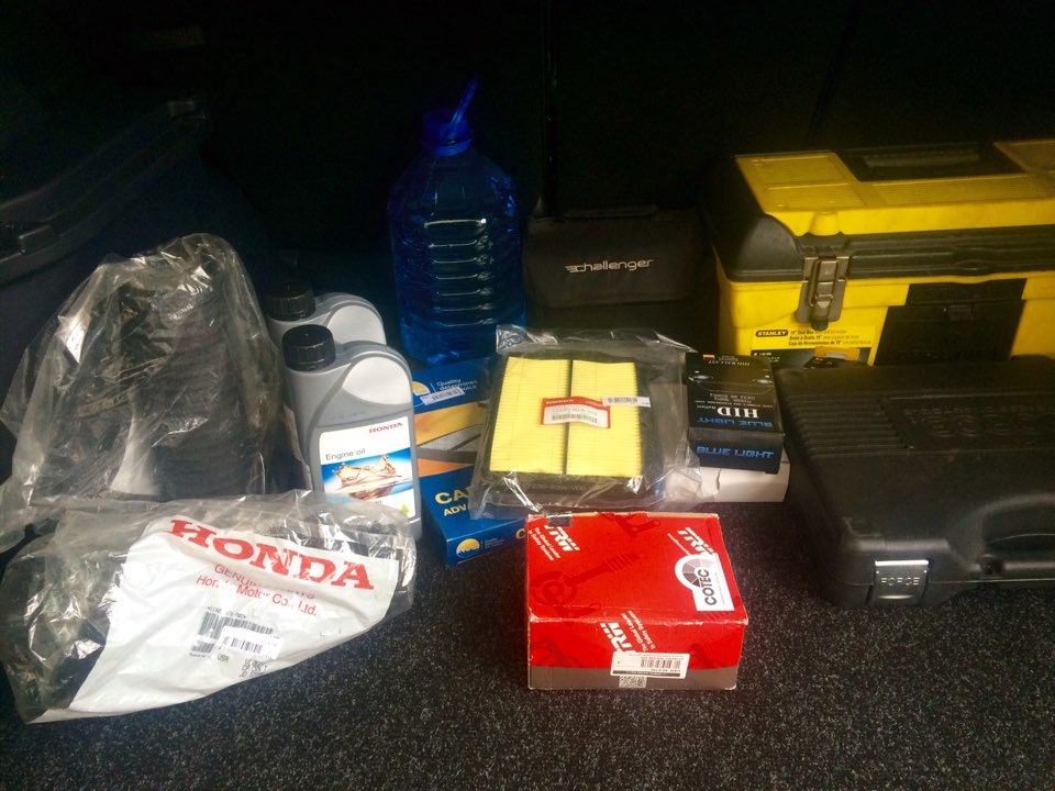 ТО 8 /80.000км — Honda CR-V (RE), 2 л, 2008 года | плановое ТО | DRIVE2