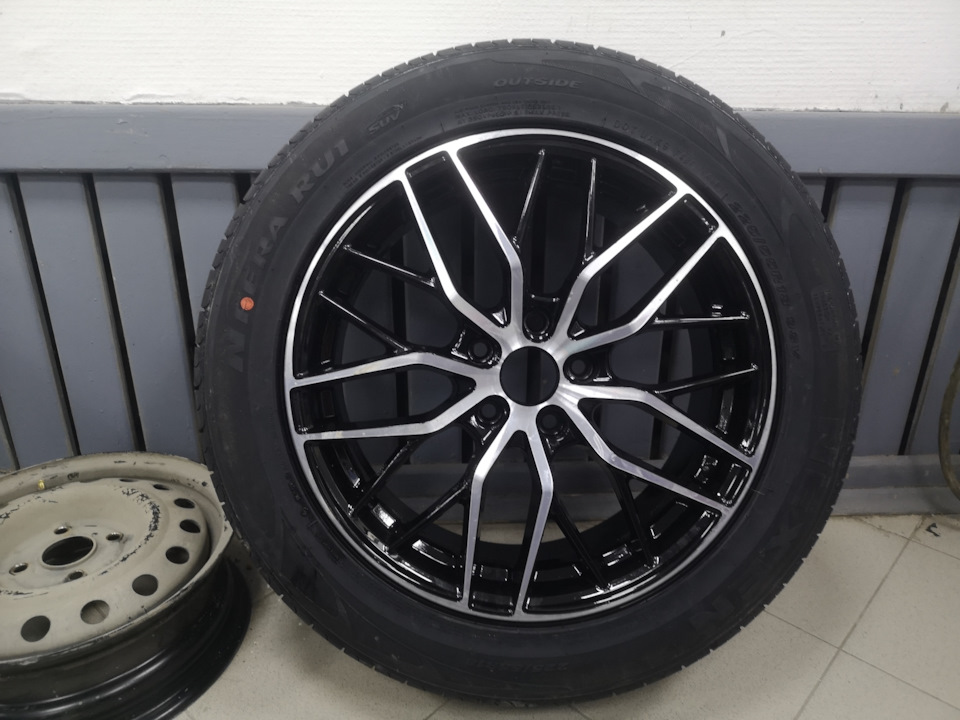 R 18 на Крету! — Hyundai Creta (1G), 1,6 л, 2019 года | шины | DRIVE2