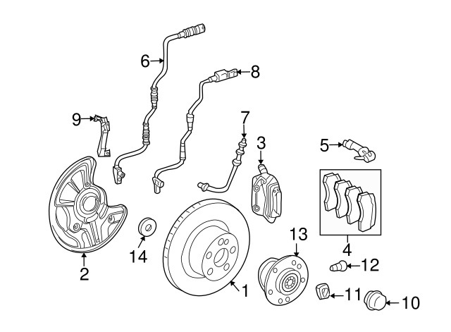 A2115400717 Датчик износа колодок тормозных Mercedes | Запчасти на DRIVE2