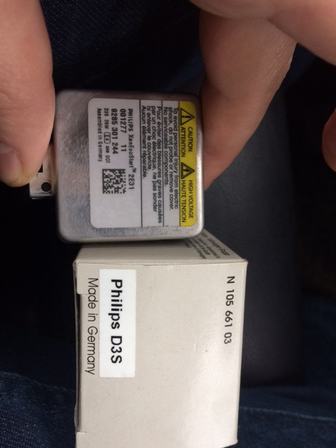 Биксеноновые фары(лампы) — Volkswagen Tiguan (1G), 2 л, 2012 года ...