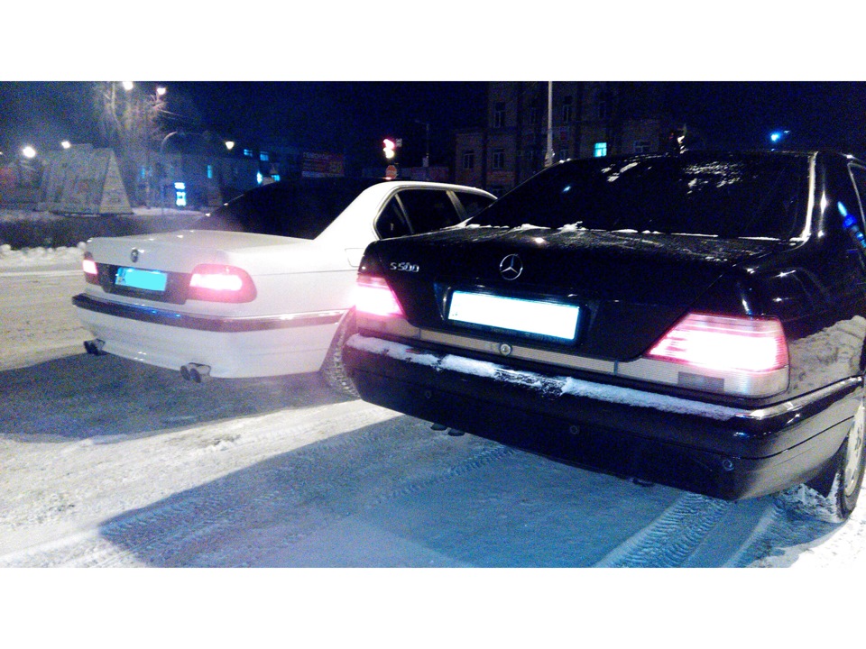 Противоположности притягиваются. V140 & E38 — Mercedes-Benz S-Class ...