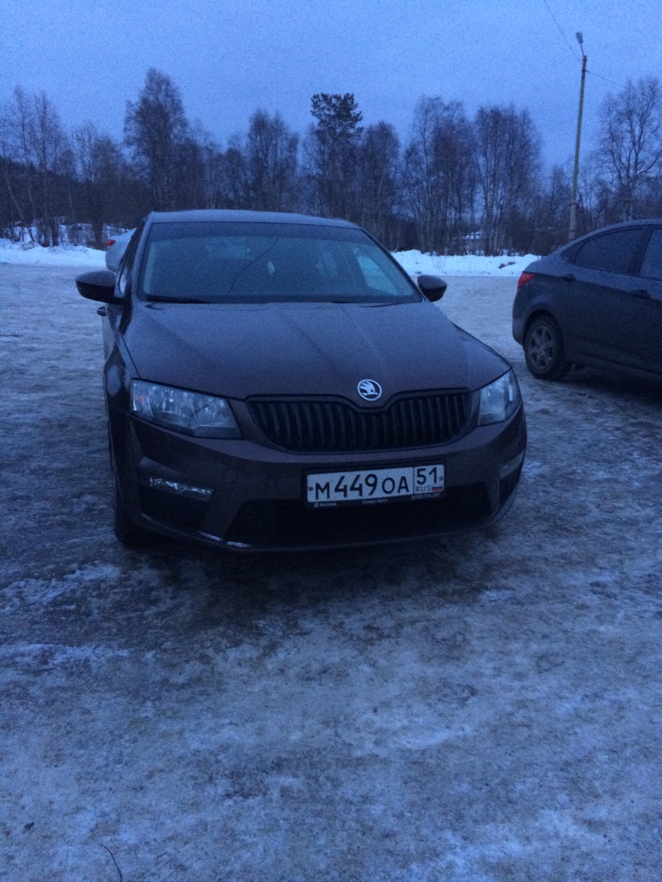 Бампер RS — Skoda Octavia A7 Mk3, 1,2 л, 2013 года | кузовной ремонт ...