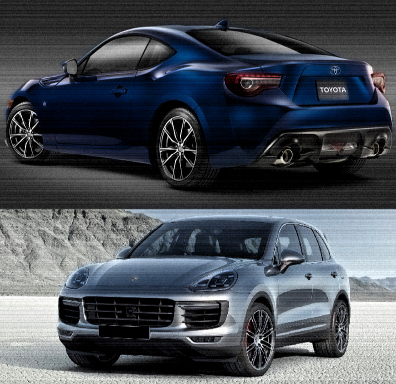 Toyota GT86 vs Porsche Cayenne Turbo S — Сообщество «Free Racing Club ...