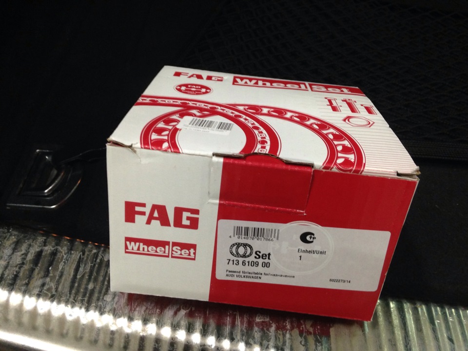 Подшипники ступицы. — Audi A4 Avant (B8), 2 л, 2012 года | визит на ...