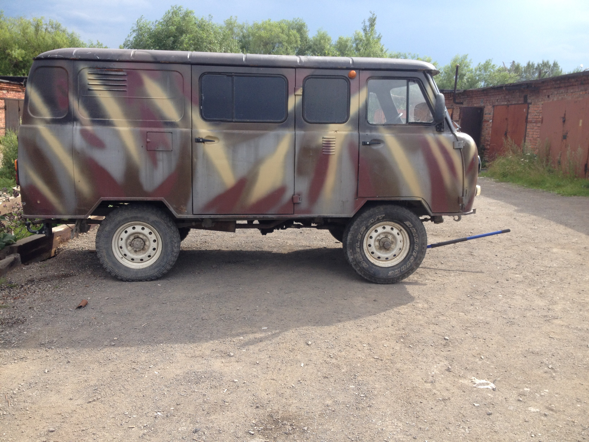 Колеса — УАЗ 3909, 2,4 л, 2002 года | своими руками | DRIVE2