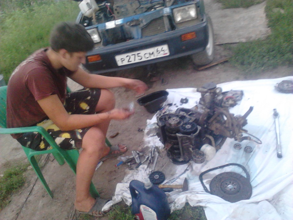 Ремонт ур. валов! — СеАЗ Ока 11113, 0,8 л, 2004 года | своими руками ...