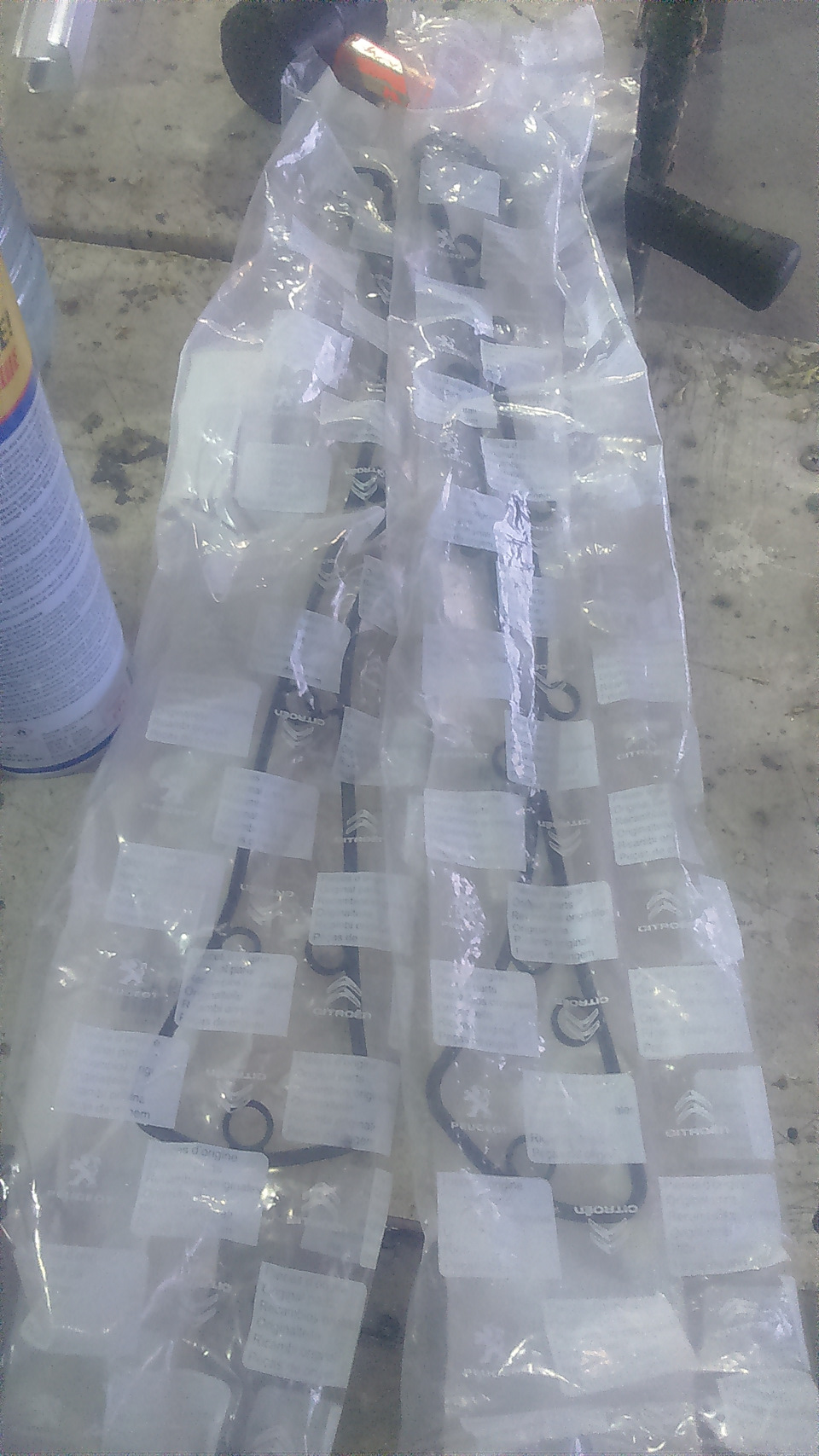 0249A5 Прокладка клапанной крышки PSA 1.8-2.2 16V 00-> (выпуск) Peugeot ...