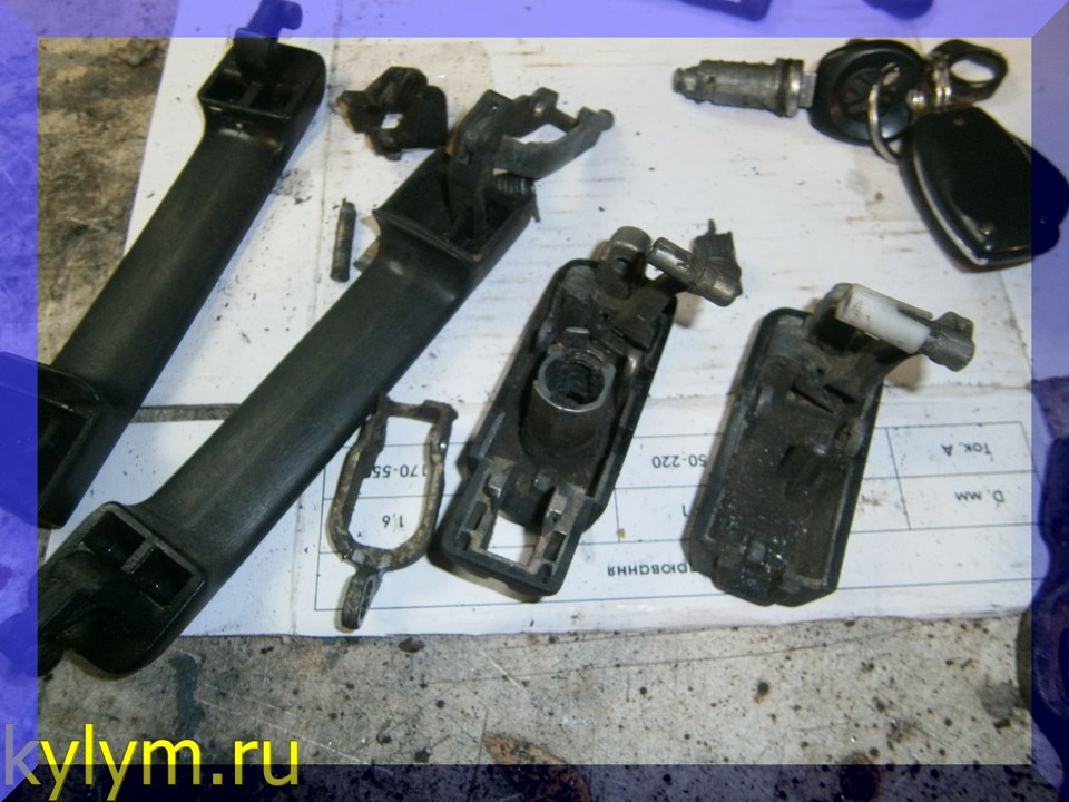 Из двух, одну двернаую ручку — Volkswagen Passat B3, 2 л, 1991 года ...