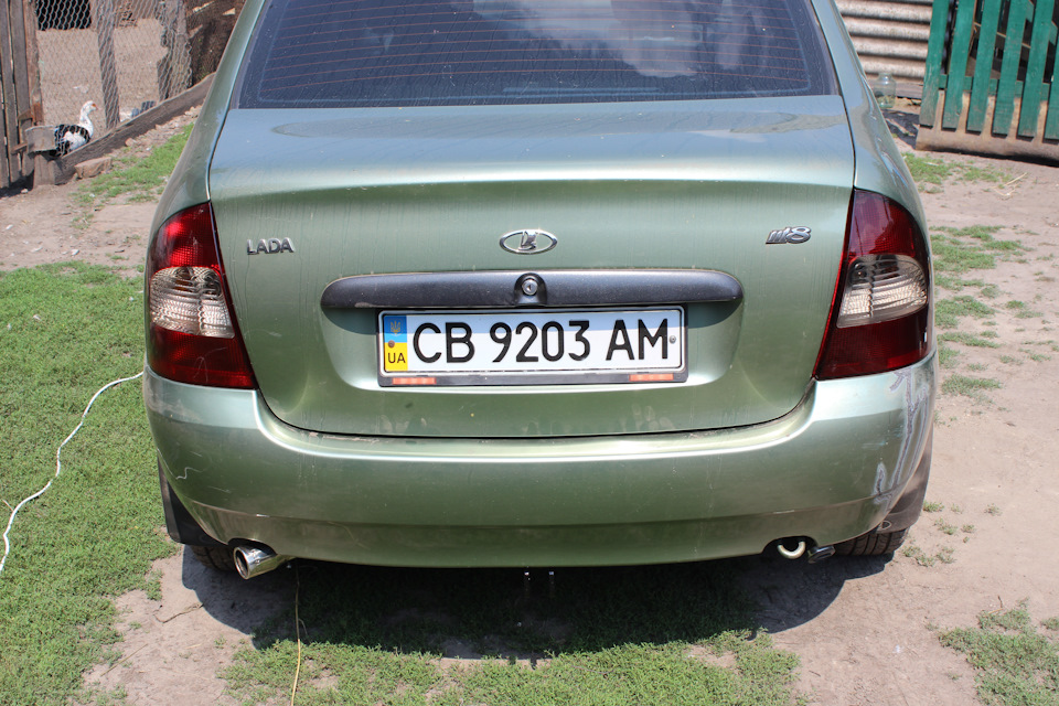 Тонируем стопари — Lada Калина седан, 1,4 л, 2008 года | стайлинг | DRIVE2