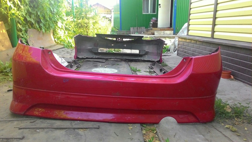 Обвес DOOV — Honda Fit (1G), 1,5 л, 2002 года | тюнинг | DRIVE2