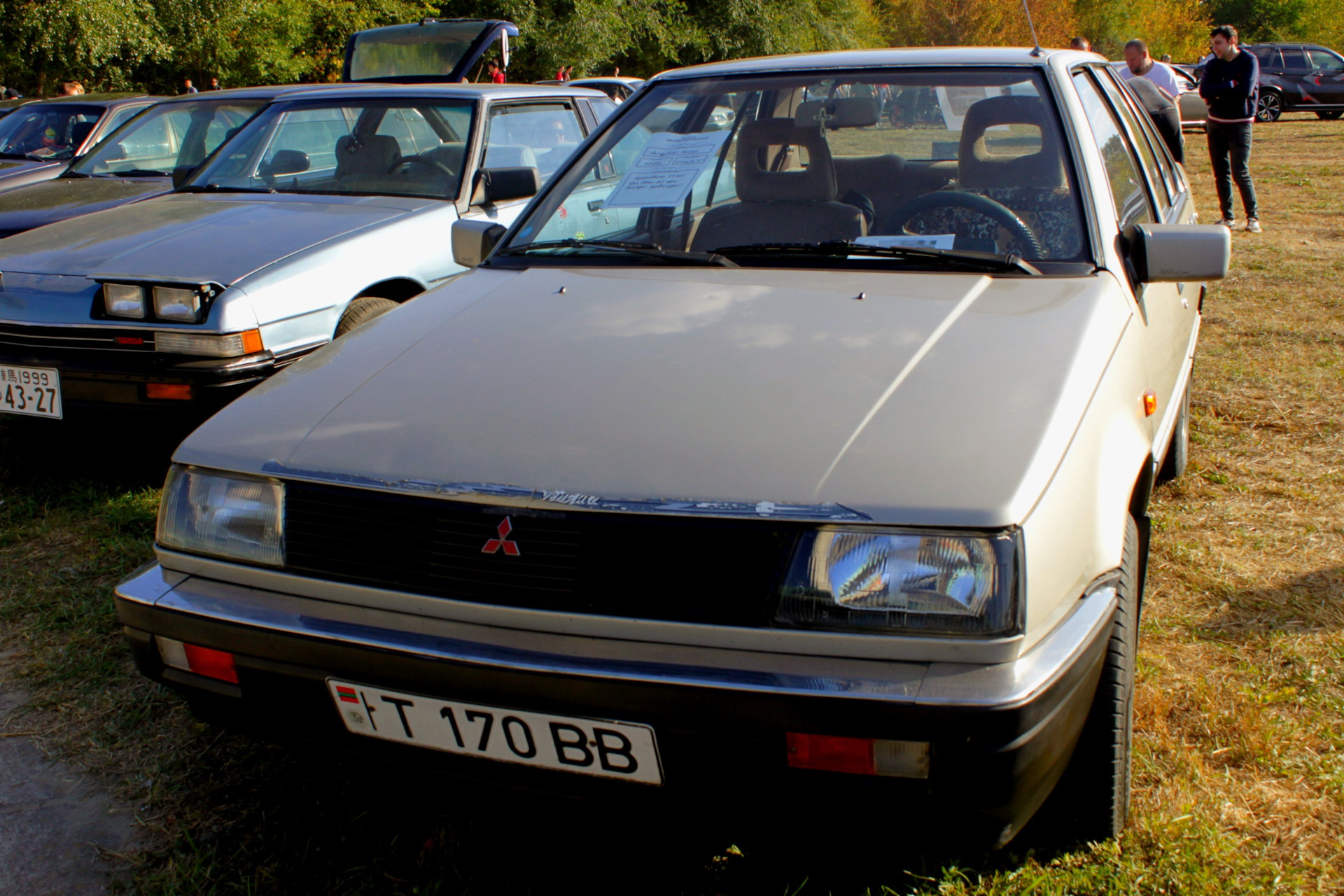 Выставка автомобилей ! — Mitsubishi Lancer III, 1,5 л, 1988 года ...