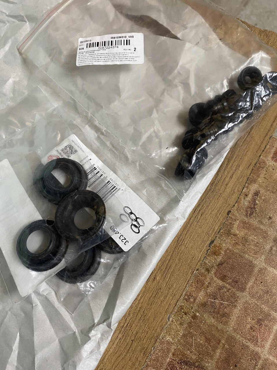 Замена колец форсунок+ масло двс — Volkswagen Touareg (2G), 3 л, 2014 ...