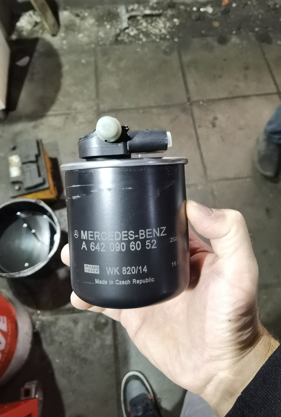 A6420906052 Фильтр топливный Mercedes | Запчасти на DRIVE2